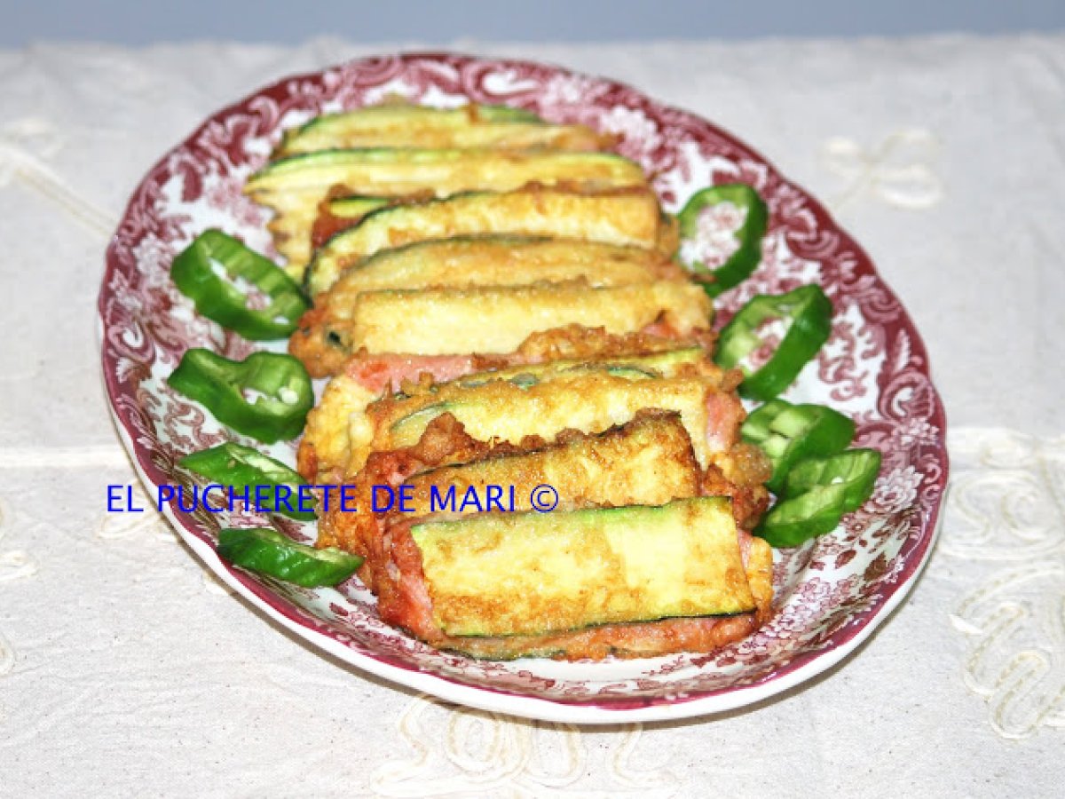 Receta de libritos de calabacín