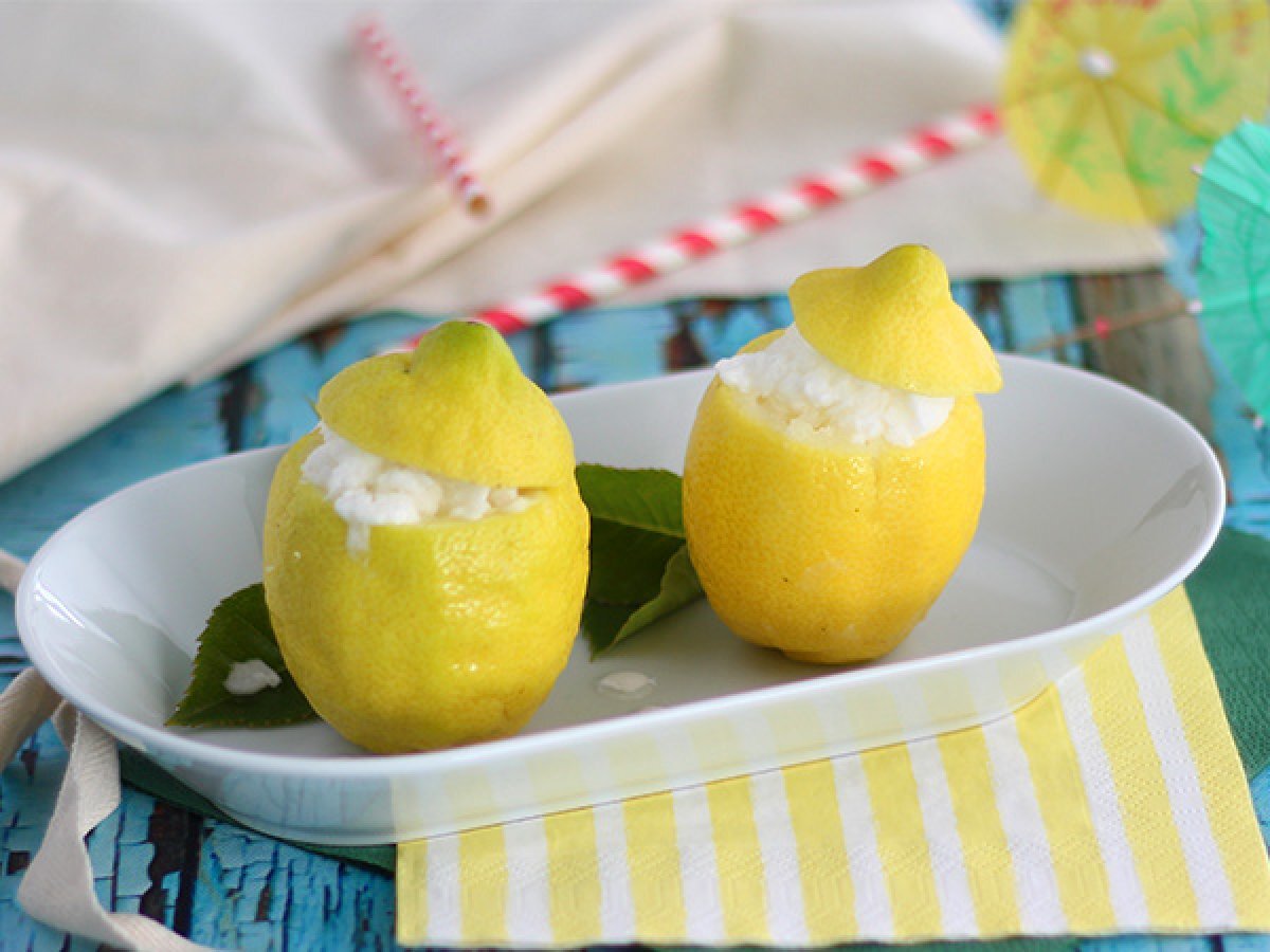 Receta de limón helado, un postre refrescante