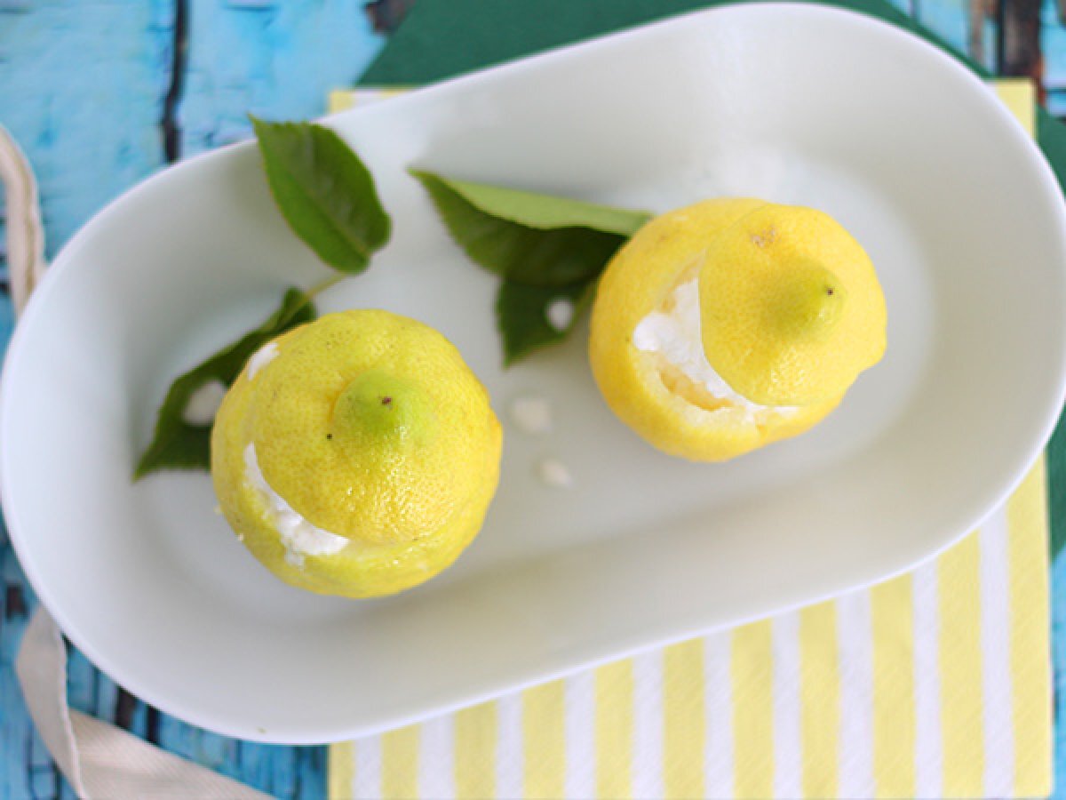 Receta de limón helado, un postre refrescante
