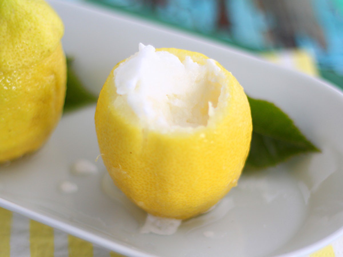 Receta de limón helado, un postre refrescante