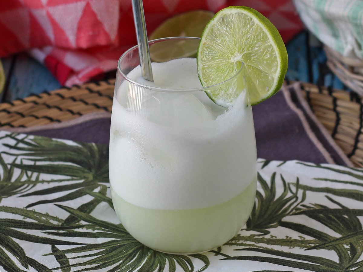 Receta de limonada brasileña con leche condensada