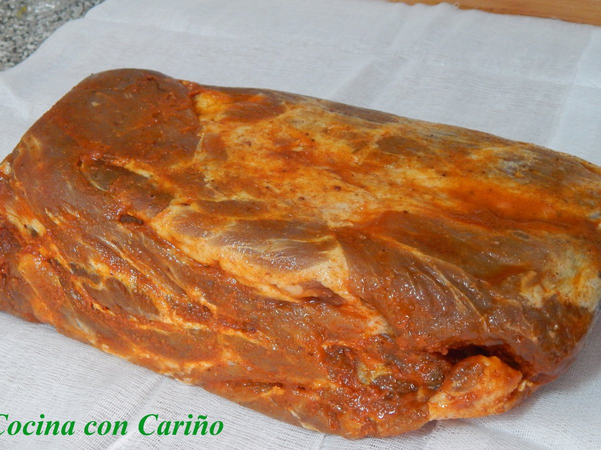 Receta de lomo curado casero para el aperitivo