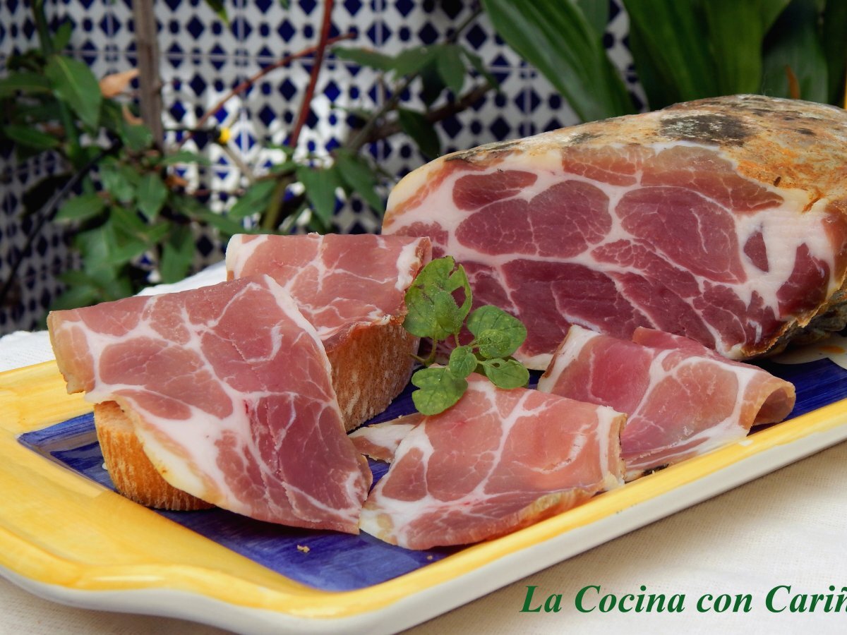 Receta de lomo curado casero para el aperitivo
