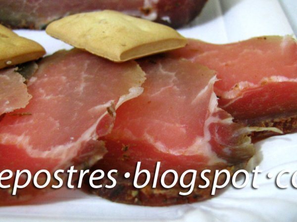 Receta de lomo de cerdo curado a la sal fácil y sabrosa