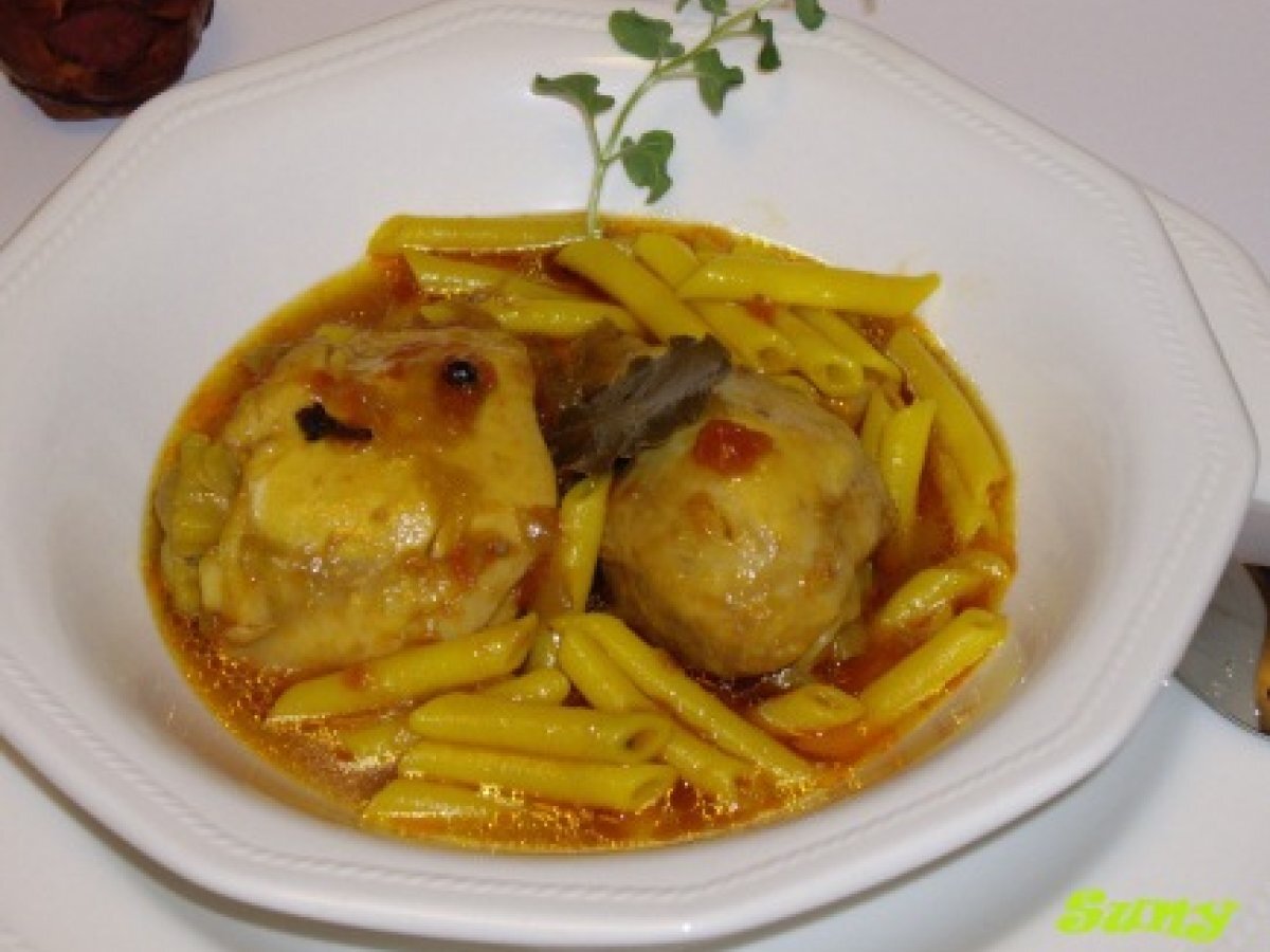 Macarrones con pollo (fc) - Receta Petitchef