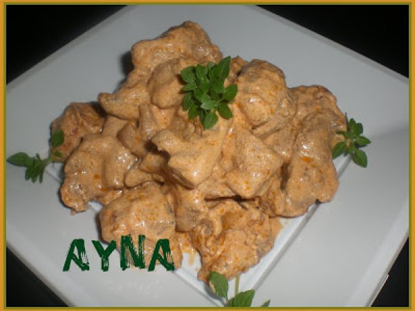 Receta de magro de pavo en salsa de tomate (fussioncook)