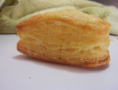 Receta de masa de hojaldre, milhojas