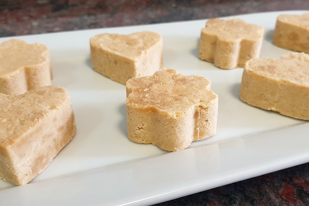 Receta de mazapán de cacahuete
