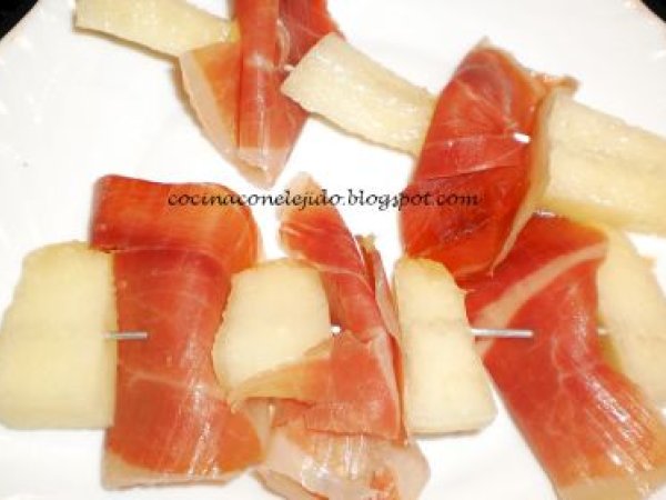 Receta de melón con jamón fácil y deliciosa