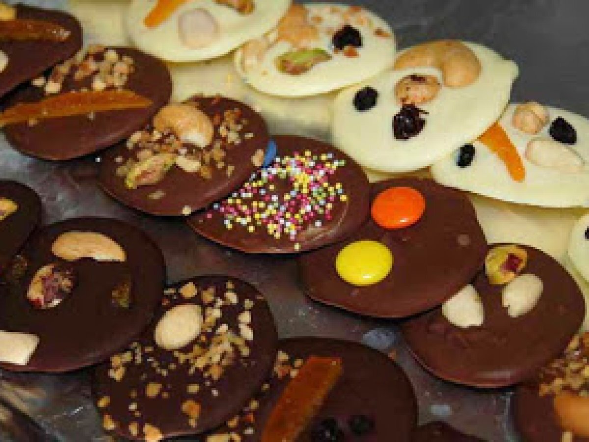 Mendiants- postres de músico - Receta Petitchef