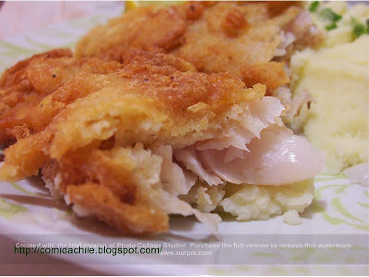 Receta de merluza frita chilena