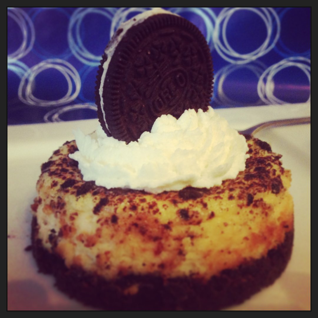 Receta de mini-cheesecake de oreos fácil y deliciosa