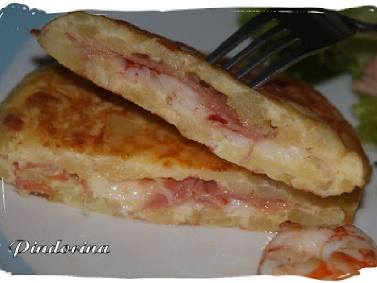 Mini tortilla rellena - Receta Petitchef