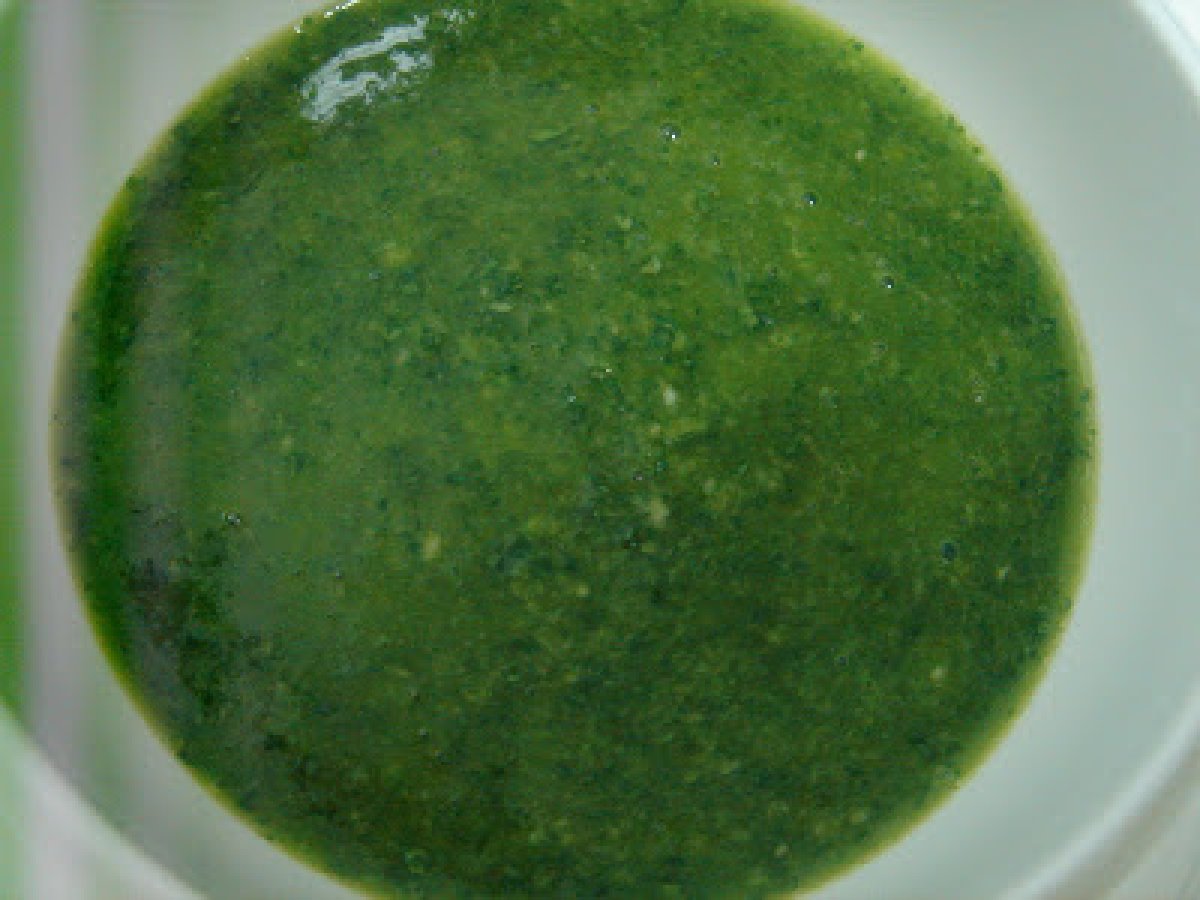 Receta de mojo de cilantro