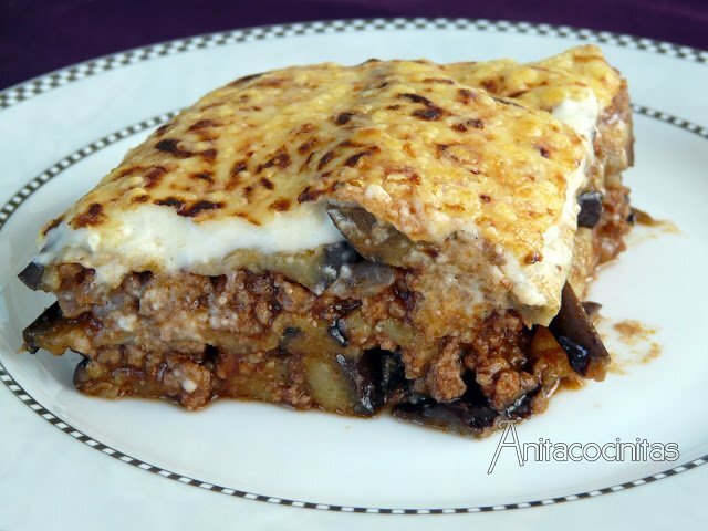 Receta de moussaka griega