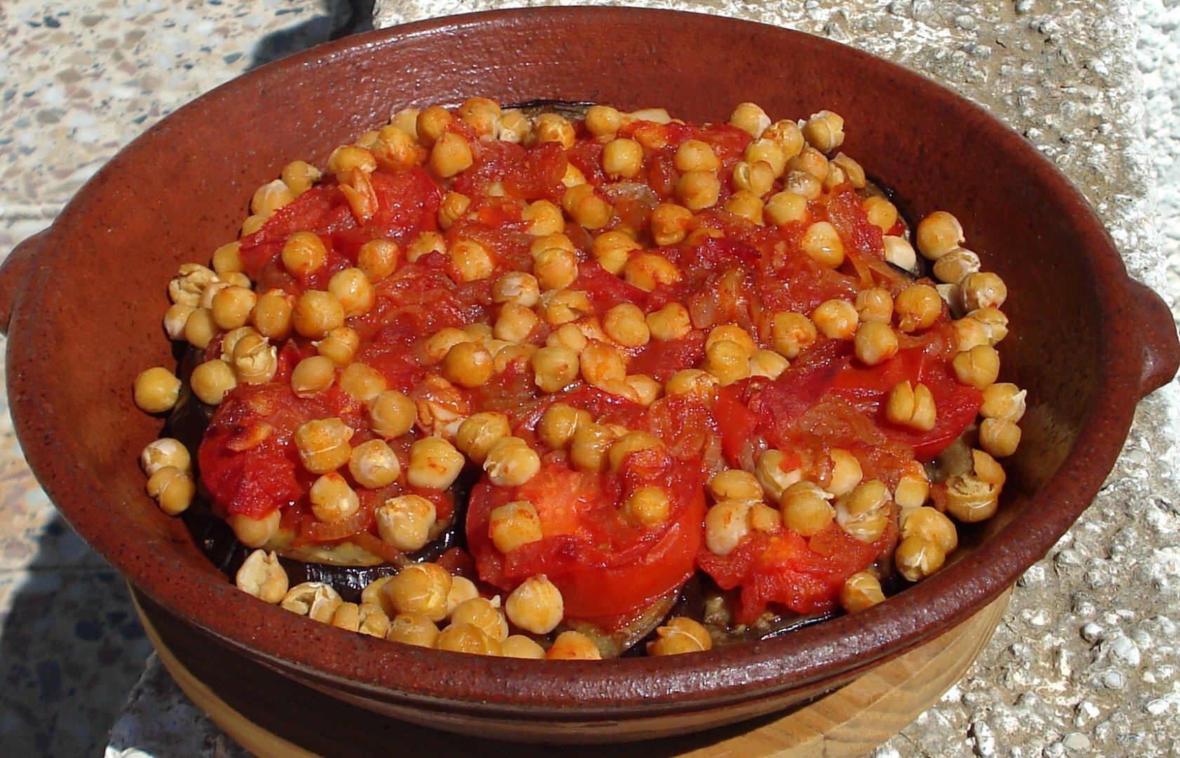 Receta de moussaka libanesa, moussaâ badhinjan