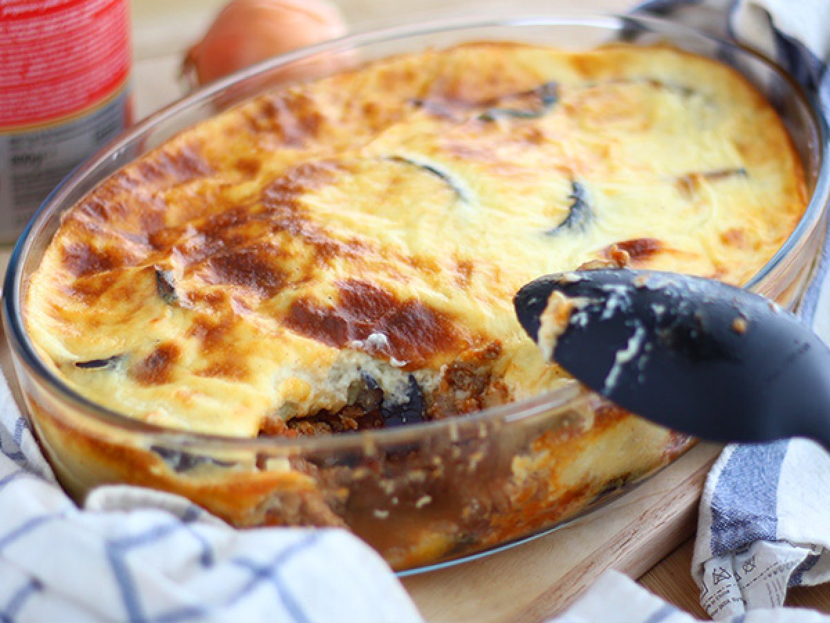 Receta de moussaka o musaka griega