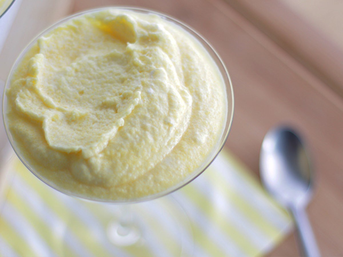 Receta de mousse de mango cremoso