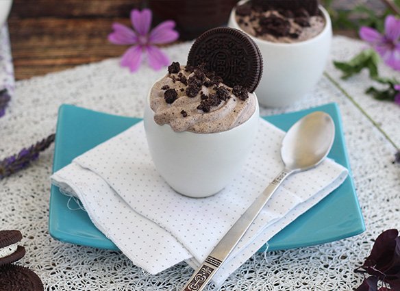 Receta de mousse de oreo
