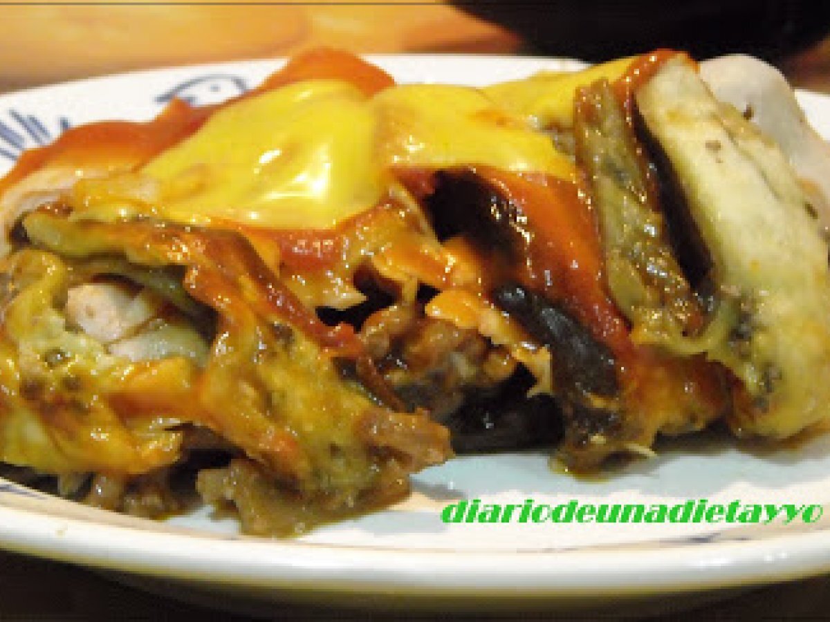 Receta de musaka light