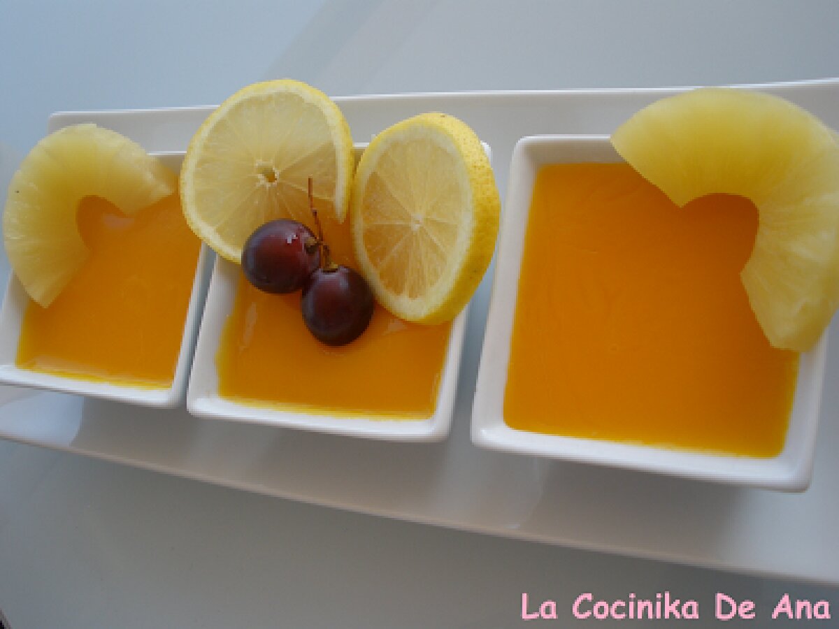 Receta de natillas de fruta fáciles y saludables