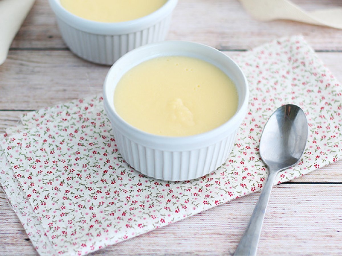 Receta de natillas de vainilla suaves y fáciles