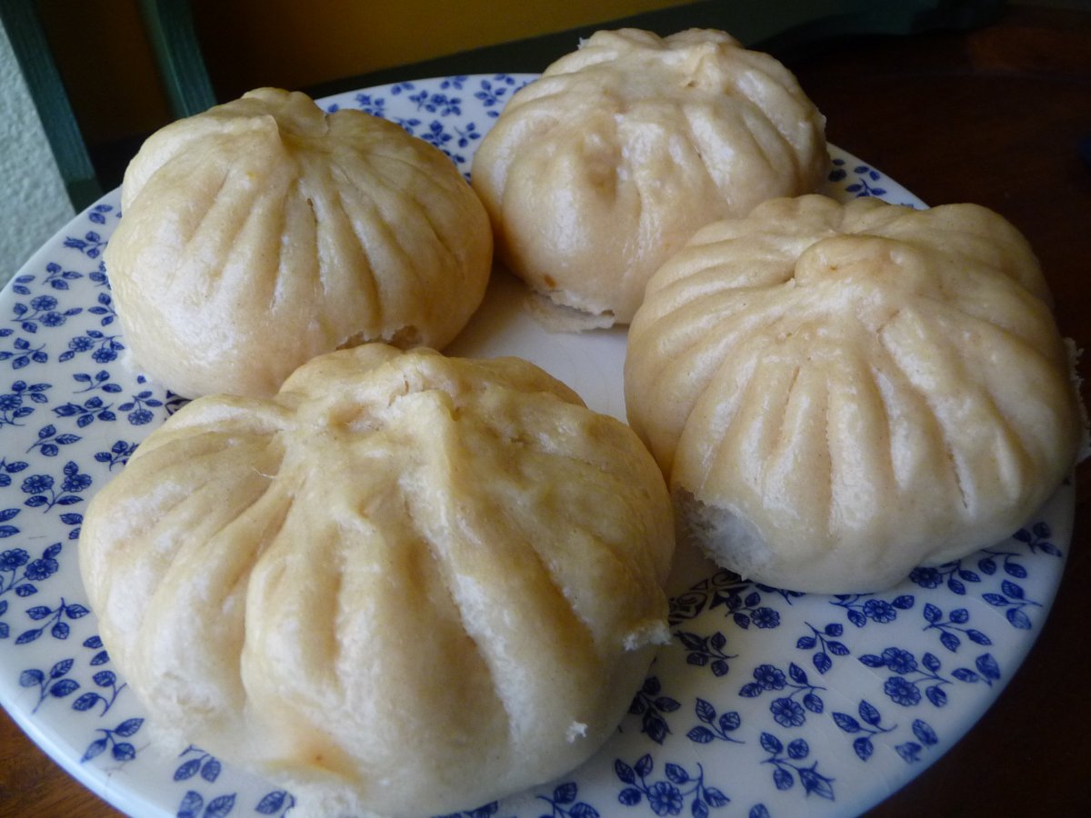 Receta de nikuman: bollos de cerdo al vapor