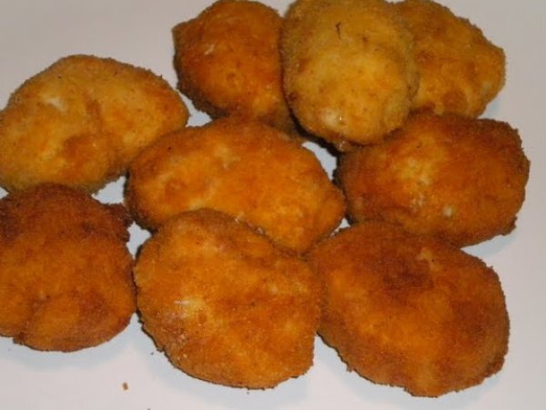 Receta de nuggets caseros - formitas de pollo