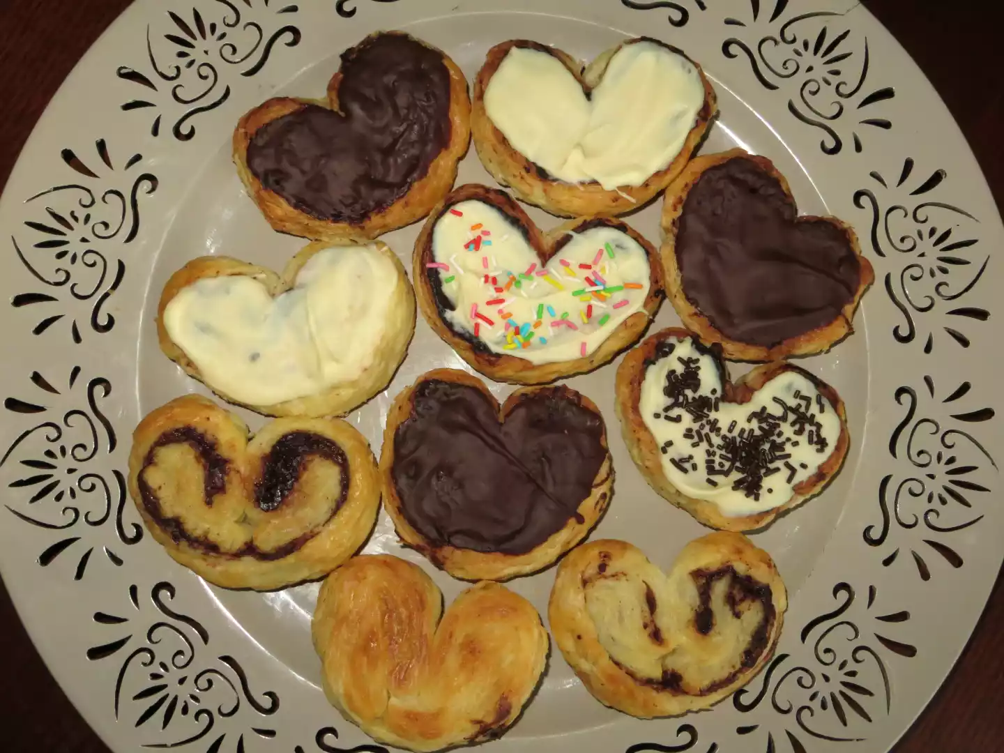 Receta de palmeras de chocolate fáciles y deliciosas