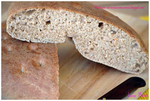 Receta de pan de escanda (espelta)