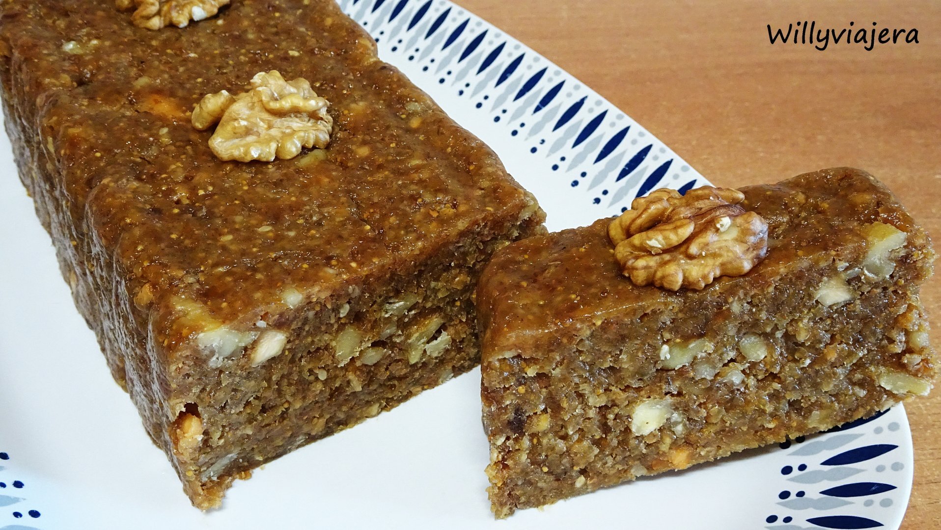 Receta de pan de higo navideño
