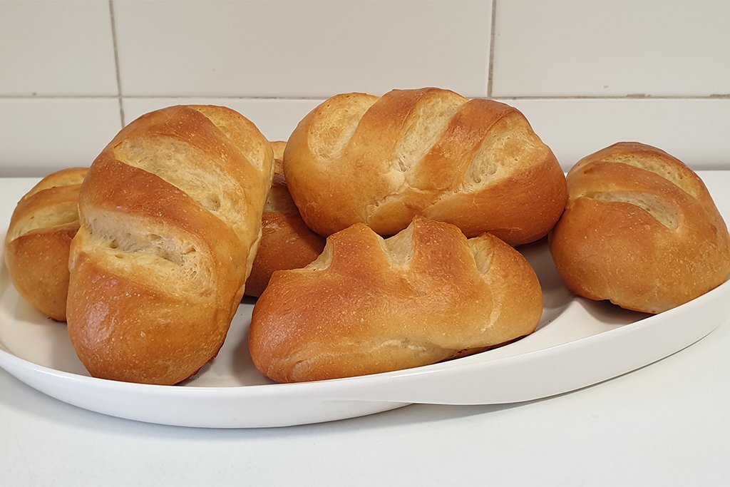 Receta de pan de leche