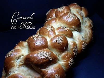 Receta de pan judío challah (chef de matic y horno)