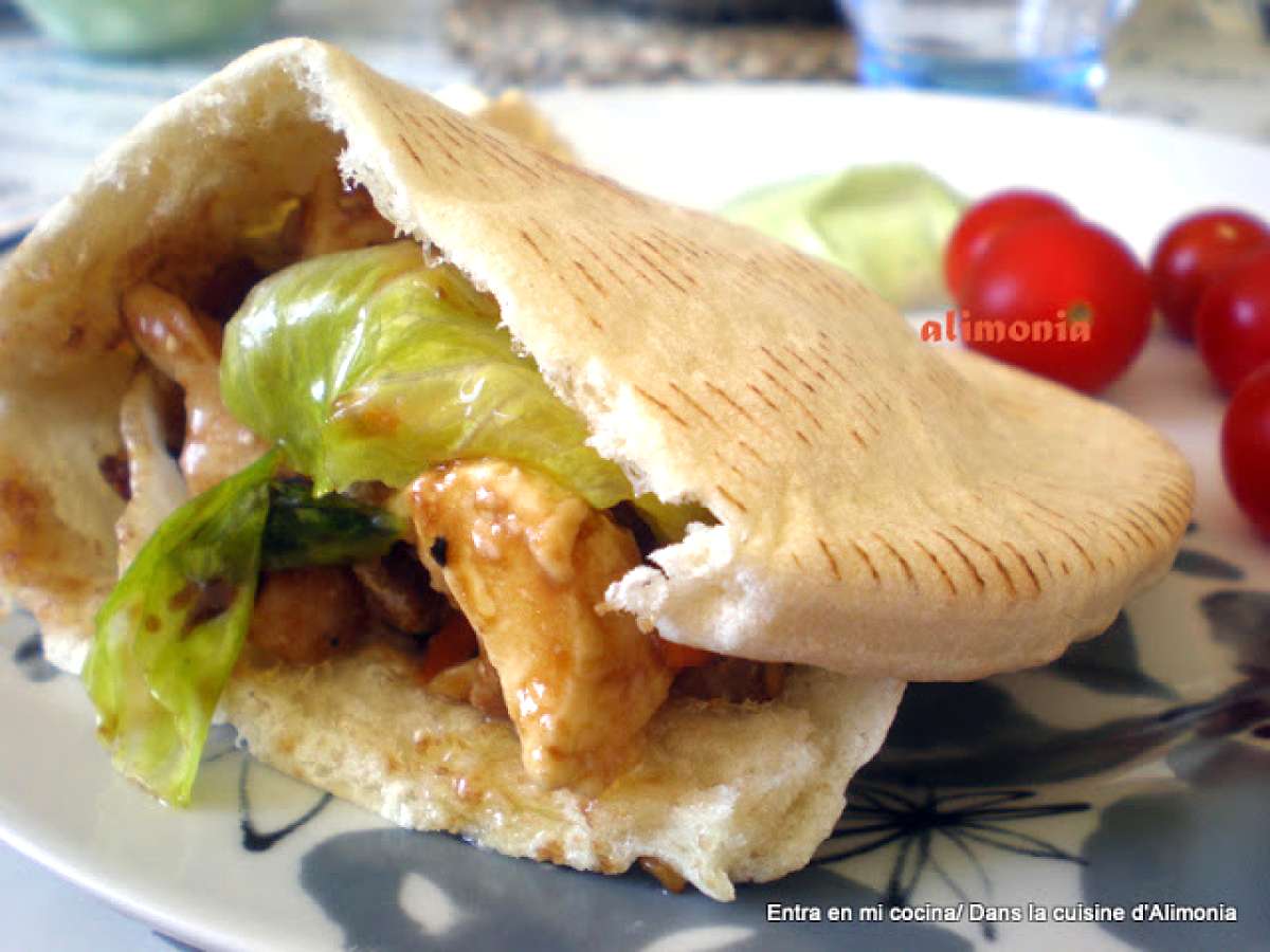 Pan pita relleno - Receta Petitchef