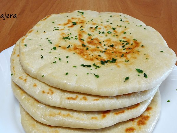 Receta de bazlama: pan turco sin horno