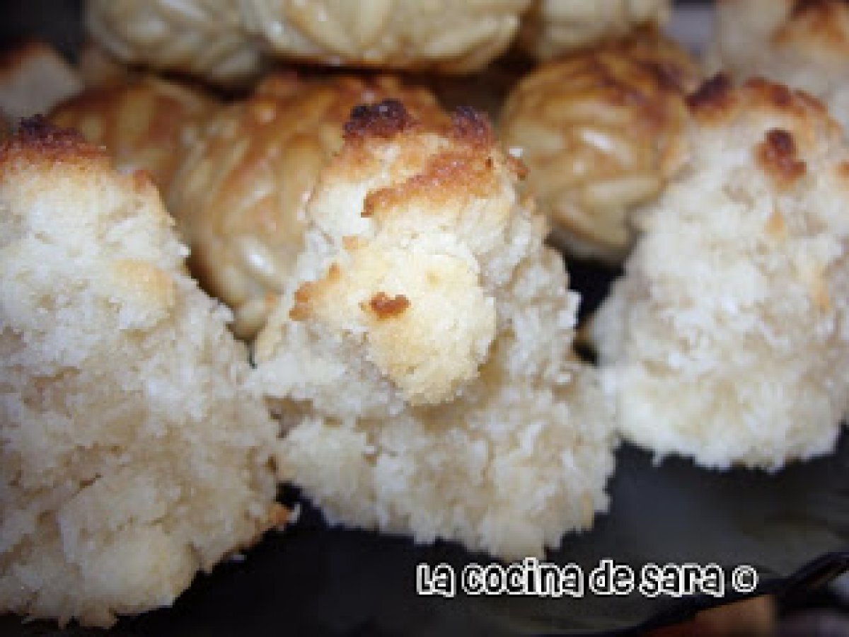 Receta de panellets de coco