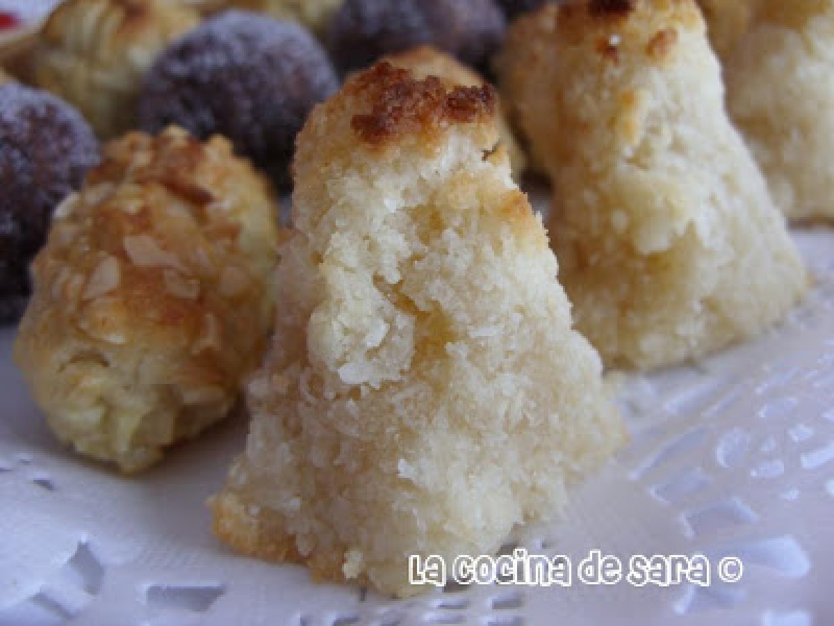 Receta de panellets de coco