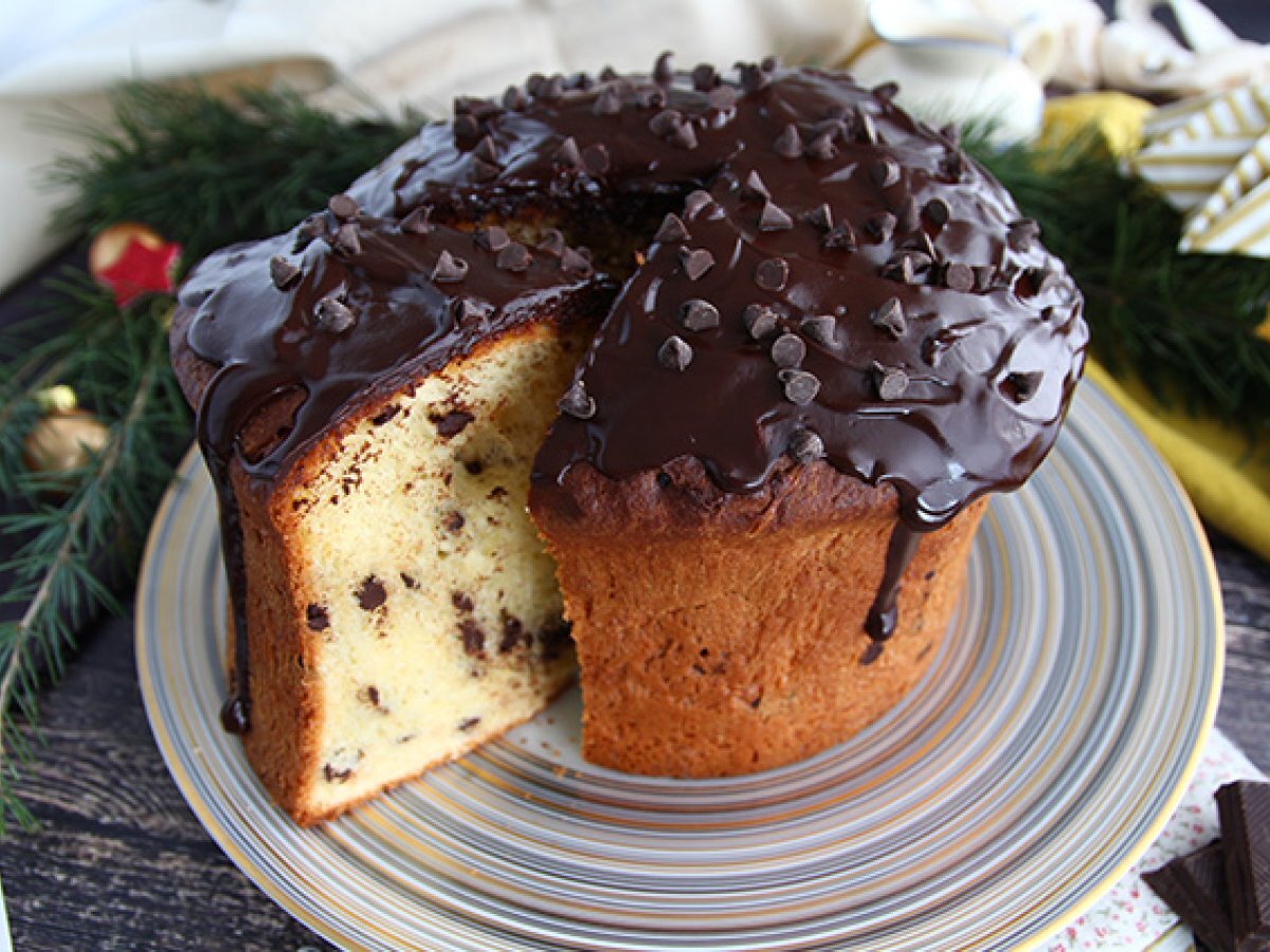 Receta de panettone de chocolate (chocottone)