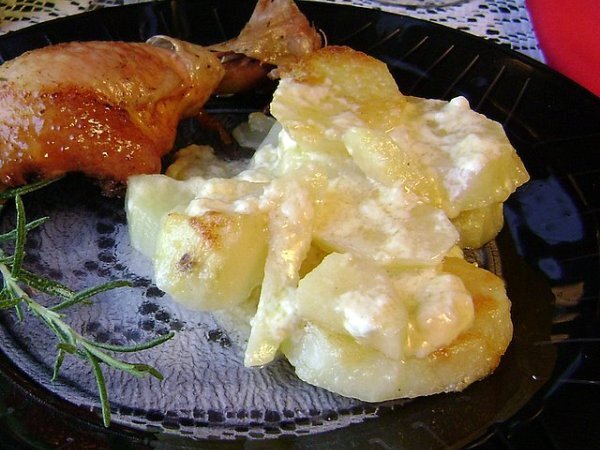 Papas a la crema receta fácil y deliciosa para la cena