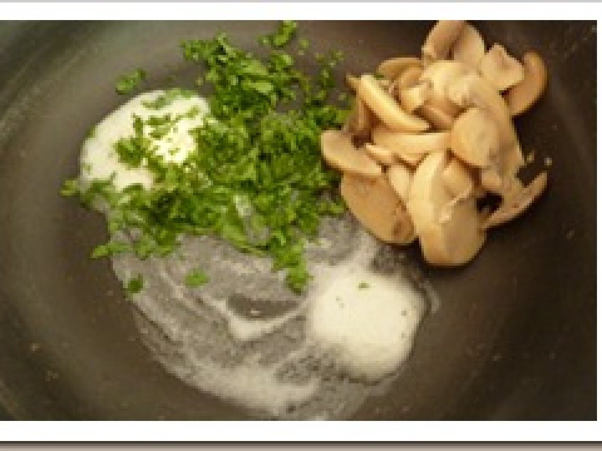 Receta de papas salteadas con hongos y perejil