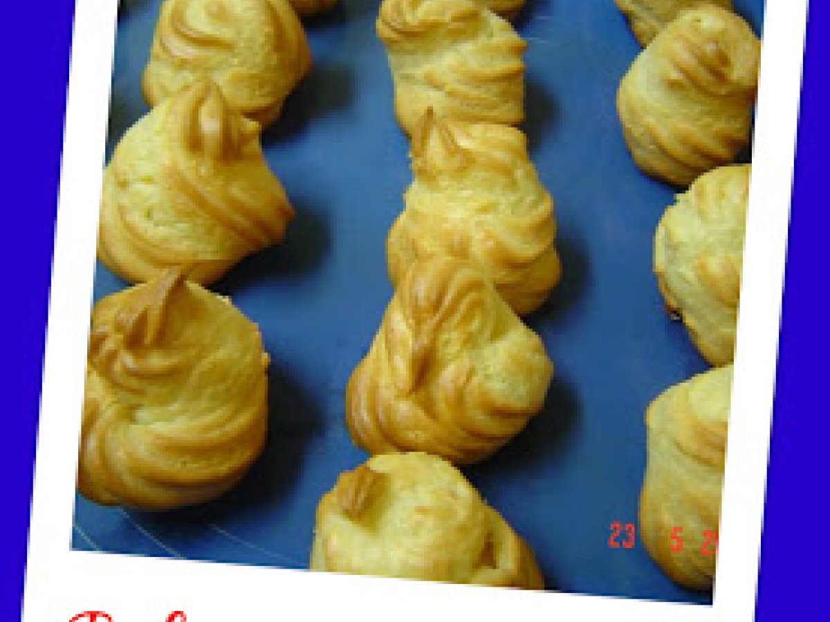 Receta de pasta choux fácil con thermomix paso a paso