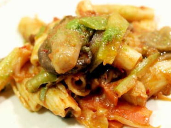 Pasta con verduras - Receta Petitchef