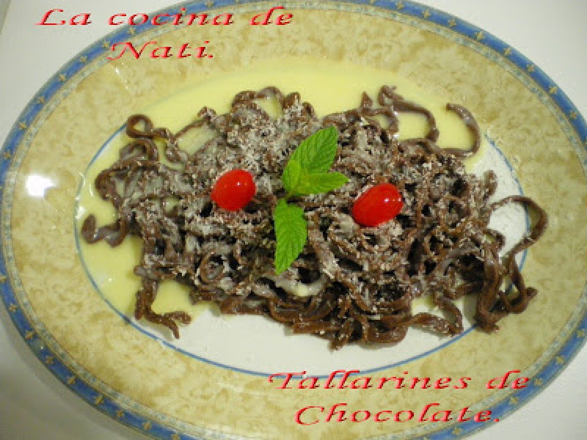Pasta de chocolate. - Receta Petitchef