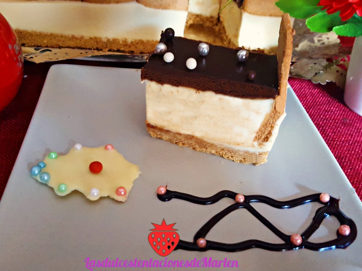 Receta de pastel capricho navideño