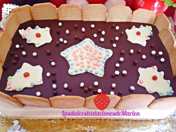 Receta de pastel capricho navideño