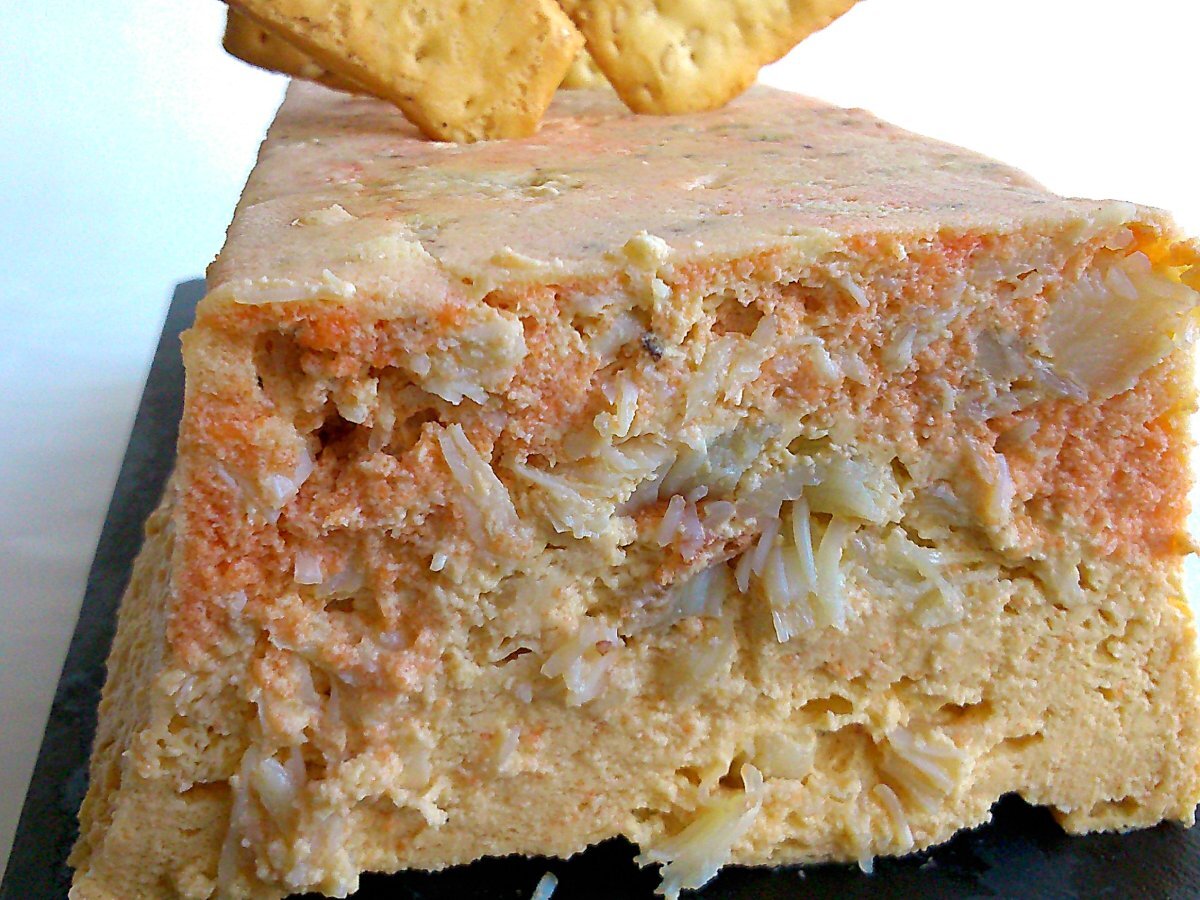 Receta de pastel de centollo de buey de mar