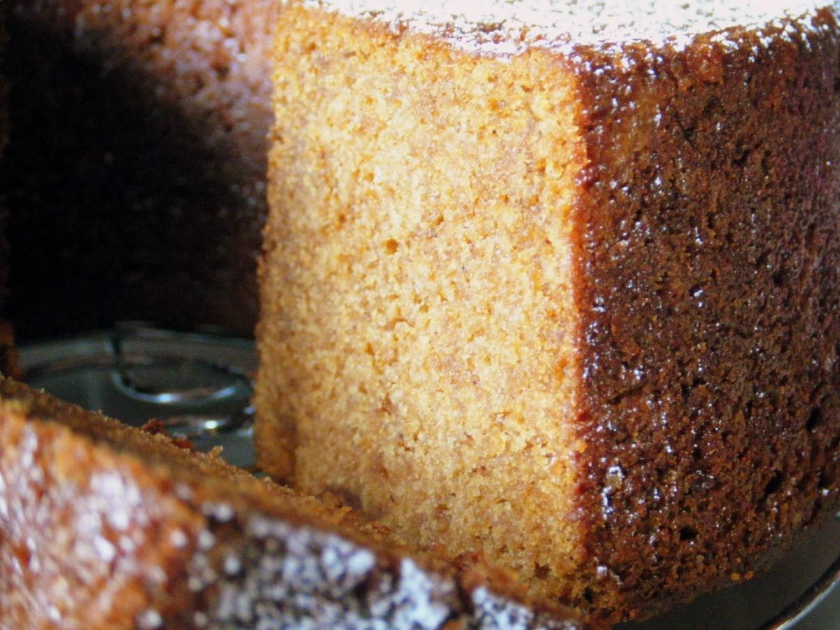 Receta de pastel de puré de manzana fácil y delicioso