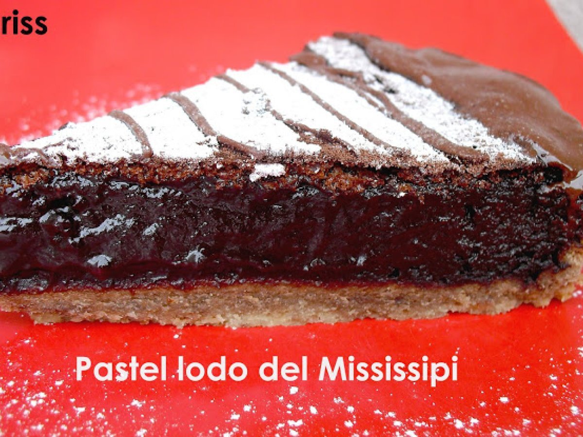 Receta de pastel lodo del mississippi