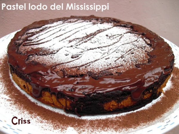 Receta de pastel lodo del mississippi