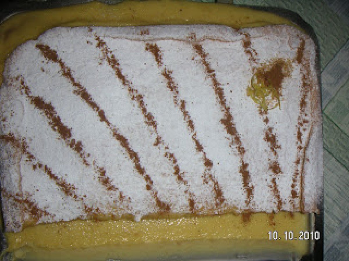 Receta de pastel ruso